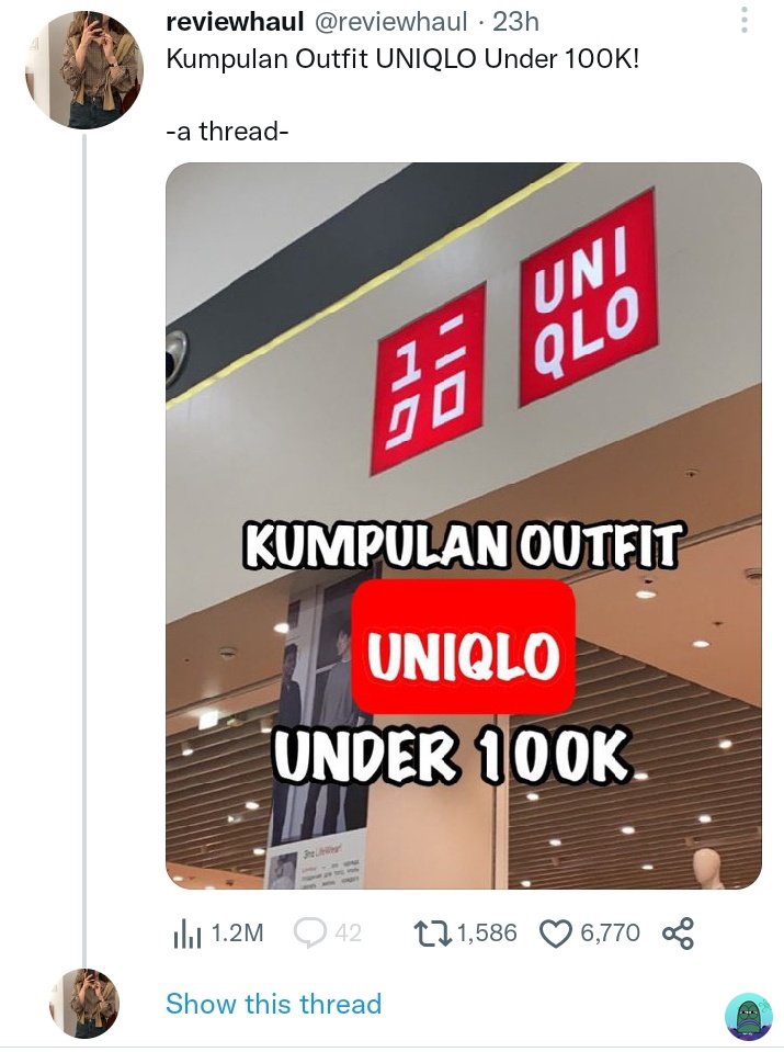 on Twitter: "Anjir tanktop uniqlo aja 200 rb cuma dapet 1, perasaan gue uniqlo gaada yg under ...
