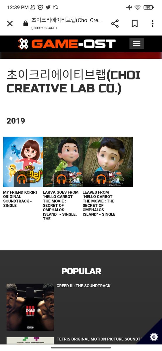 esa on Twitter: "I don't find anything about this Choi Creative Lab history. But I think they're ...