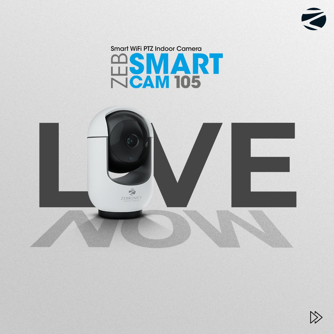 Zebronics on Twitter: "The smart camera that's taking home security to the next level is finally ...