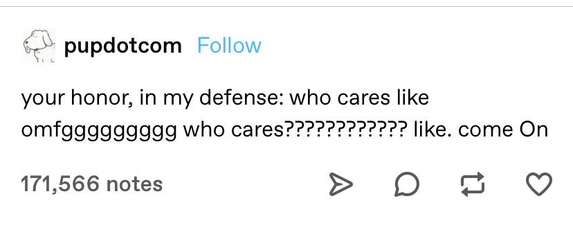 Who Cares Meme