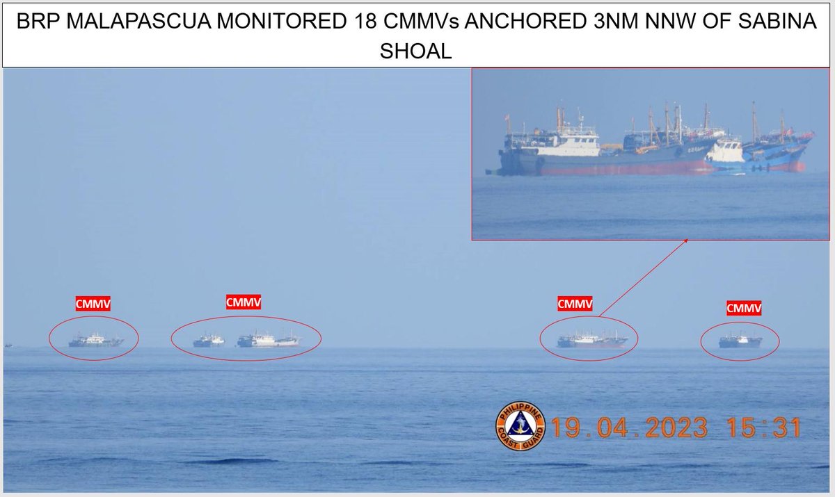 Philippine Coast Guard on Twitter: "RT @ABSCBNNews: TINGNAN: Namataan ang higit 100 na umano’y ...