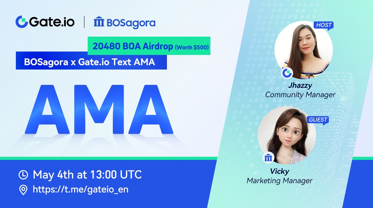 Gate.io on Twitter: "⏰ It's #AMA Time Join #Gateio CM, Jhazzy to host an AMA with Vicky ...
