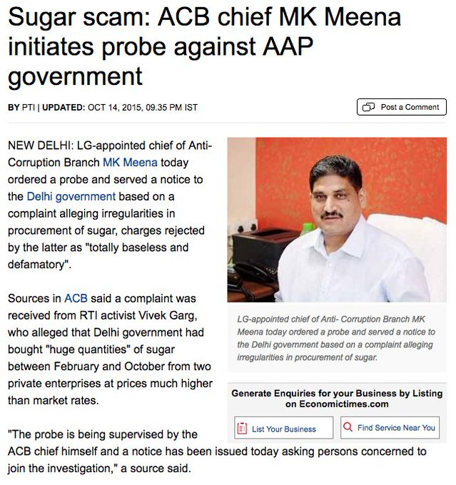 Kapil on Twitter: "All the corruption complaints against Kejriwal are biting the dust for years ...