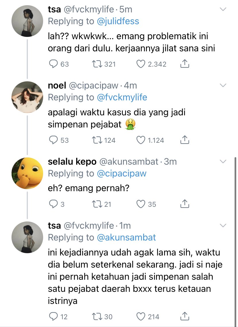 O On Twitter Berbagai Macam Komentar Netizen