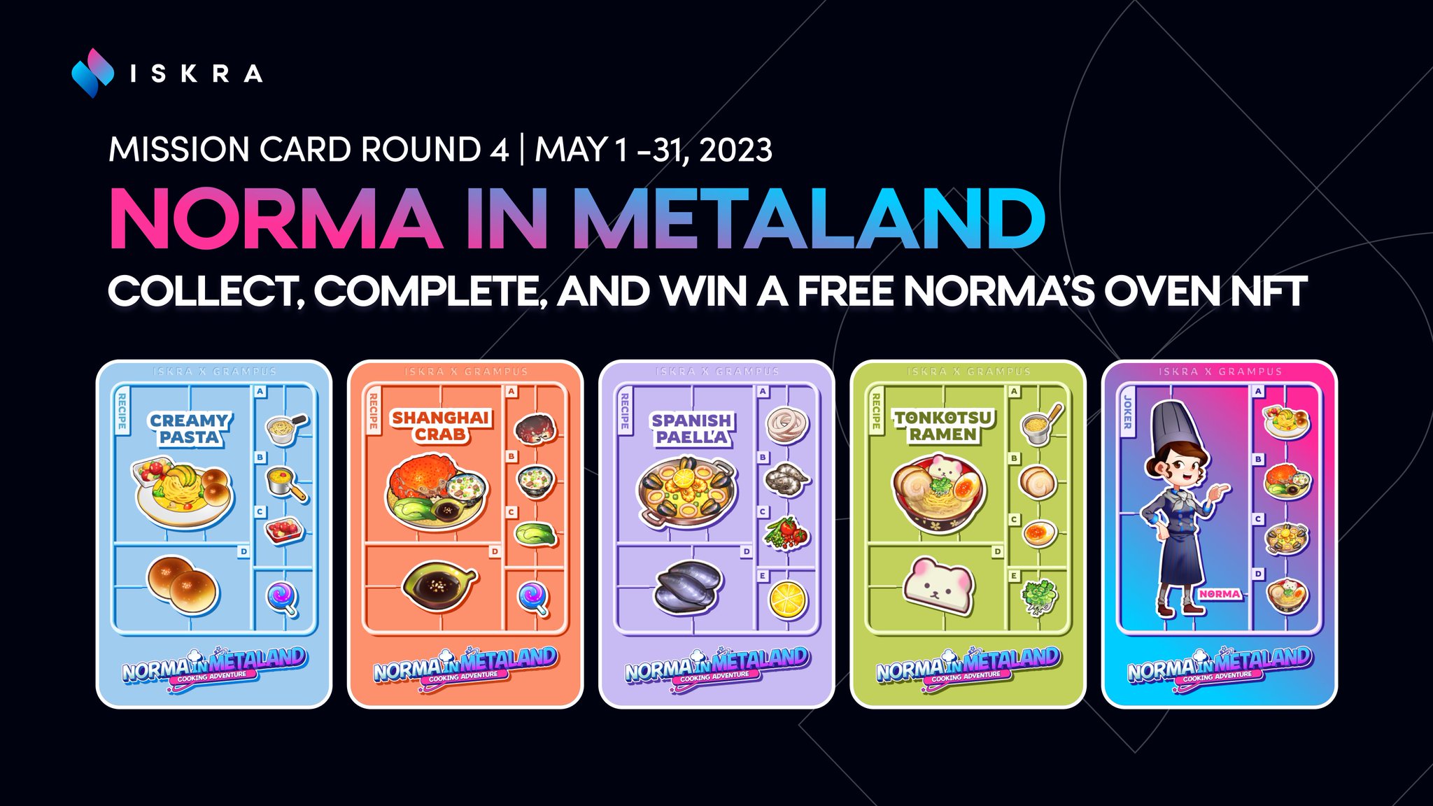 Iskra on Twitter: "New #giveaway to celebrate our upcoming Mission Card Round 4 that will start ...