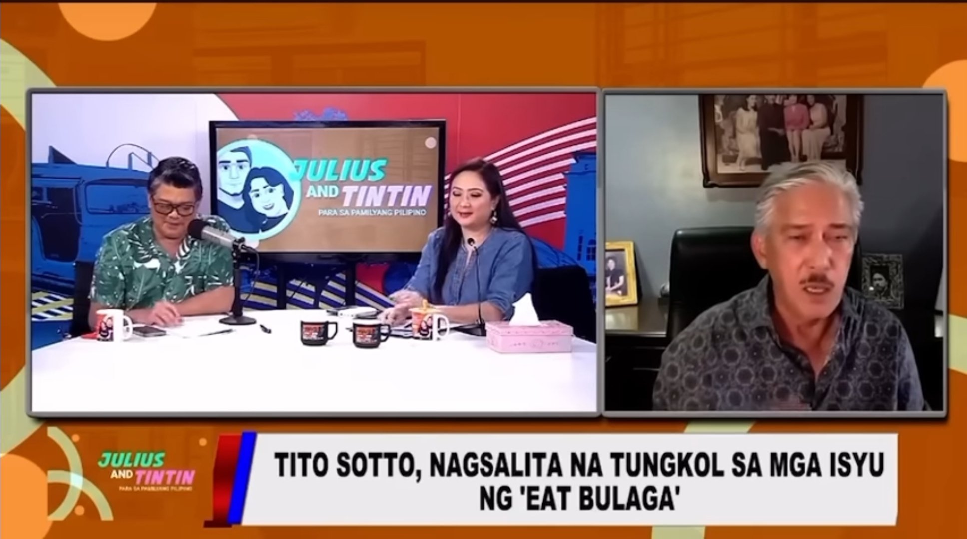 Showbiz Banter on Twitter: "GMA-7, NET 25 or ABS-CBN/TV5? In an interview w/ Julius & Tintin ...