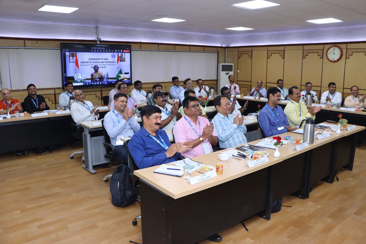 Csir Hrdc On Twitter Session Was Graced By The Presence Of Eminent
