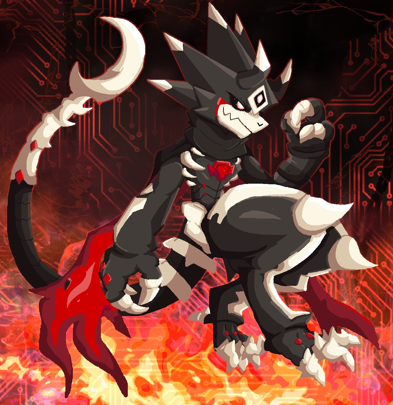Digimon Blackguilmon