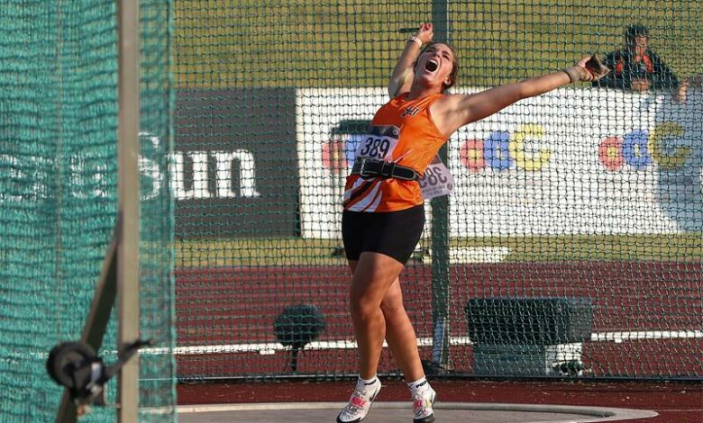 Krugersdorp News On Twitter Leandri Geel Breaks Sa Record In Hammer