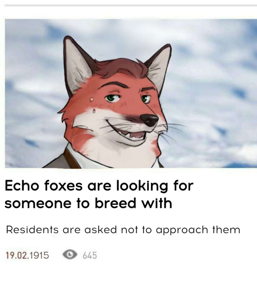 Foxes Echo