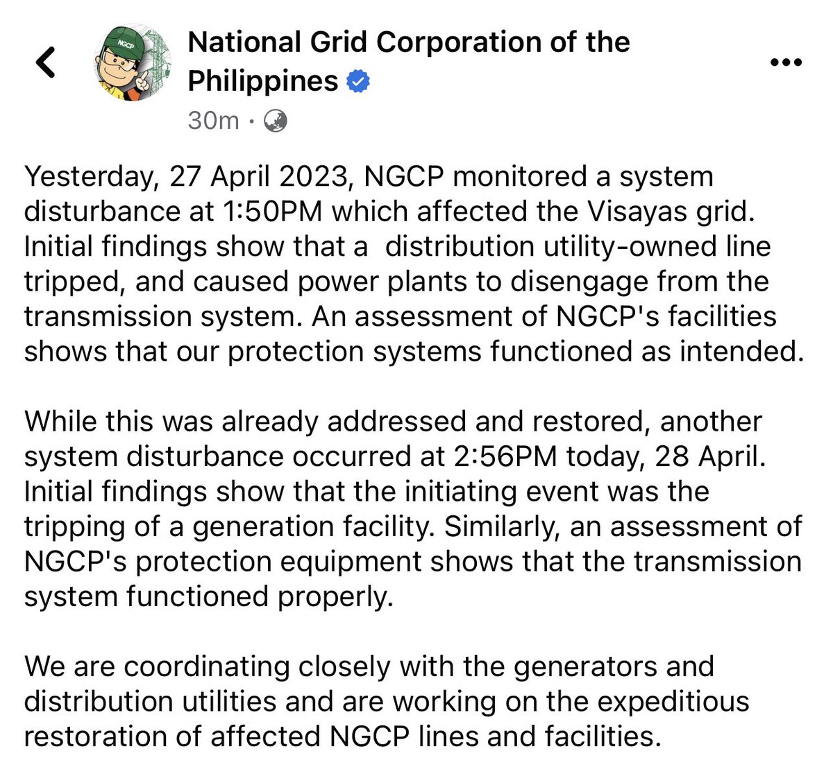 National Power Grid Corporation Of The Philippines