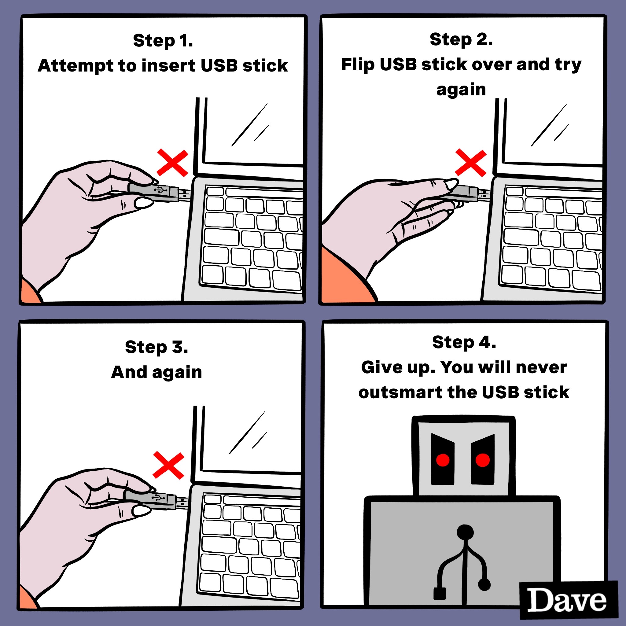 Insert Usb Stick