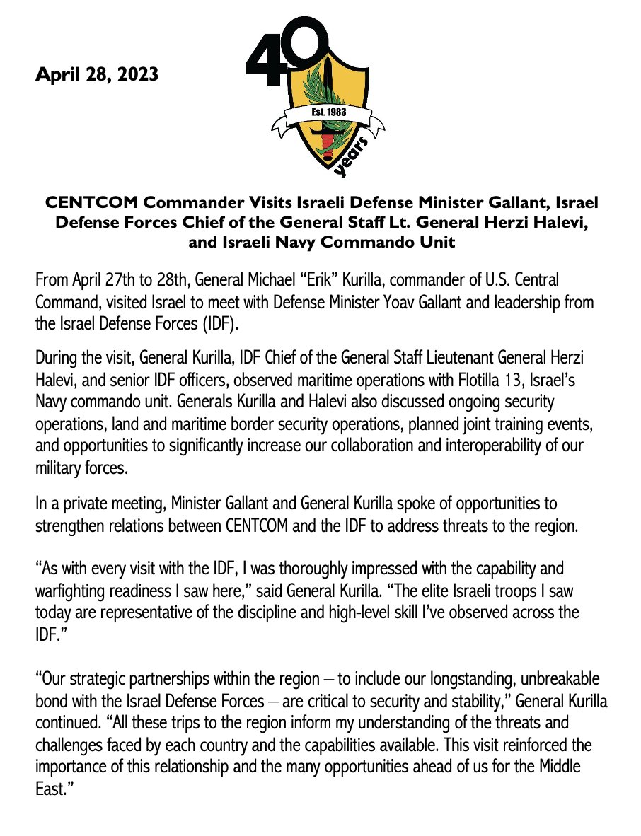U.S. Central Command on Twitter: U.S. Central Command on Twitter: