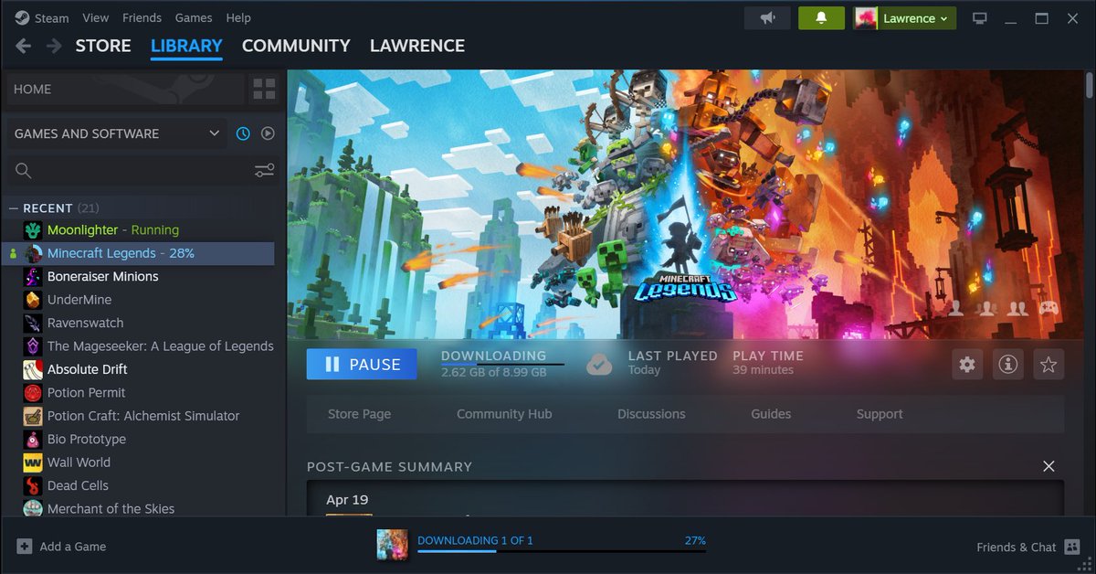 Jacob Freeman on Twitter: "New UI in Steam Beta update 👍 https://store.steampowered.com/news/app ...