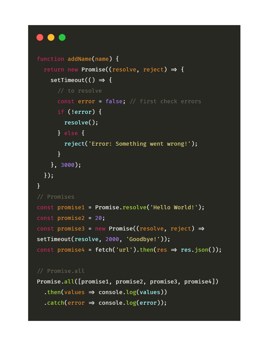 Promises in JavaScript 🚀 A Thread ↓ - Thread from Ishrat @ishrratumar - Rattibha