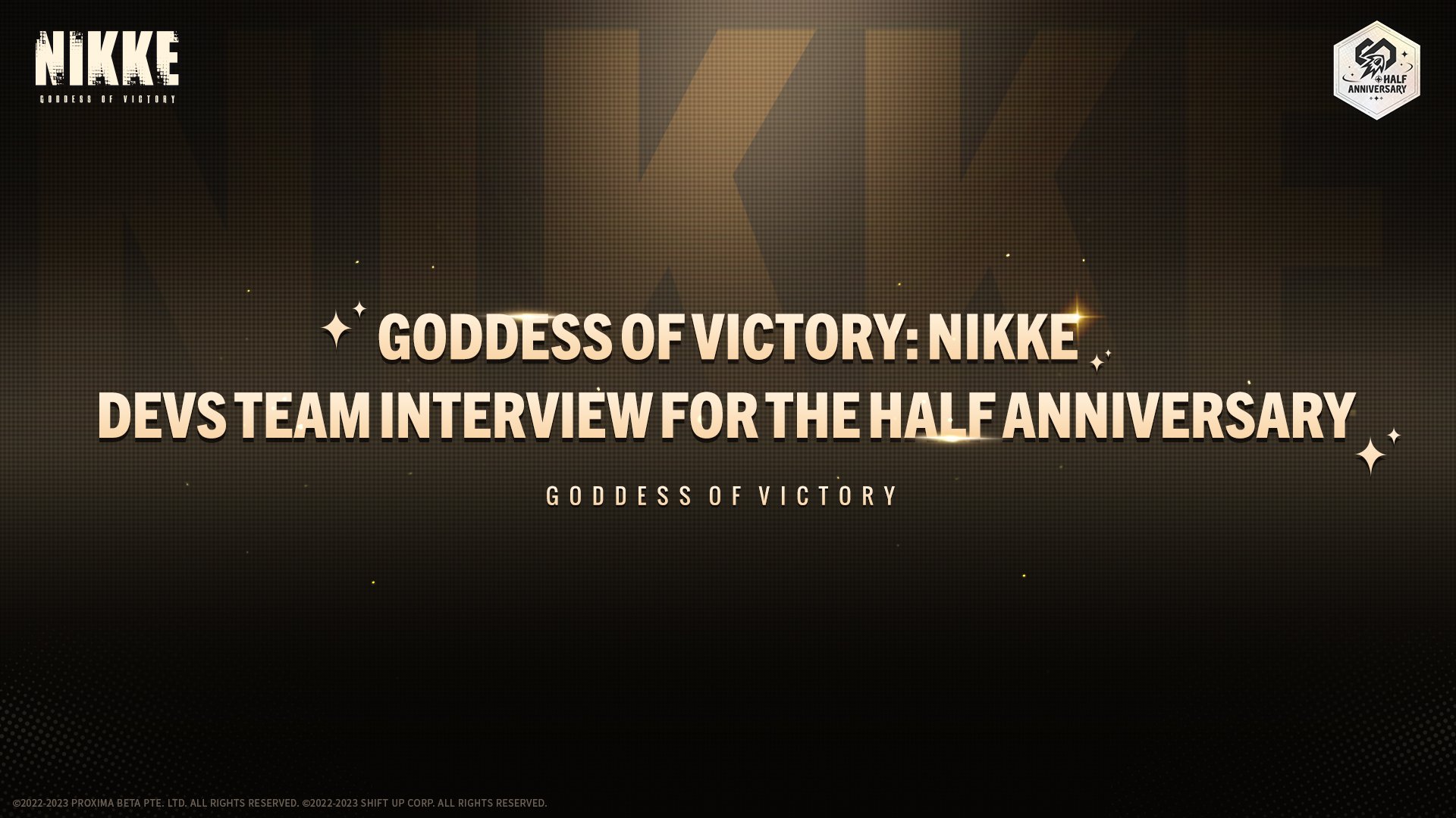 GODDESS OF VICTORY: NIKKE on Twitter: "【Dev Team Interview - Half-Year Anniversary Edition ...