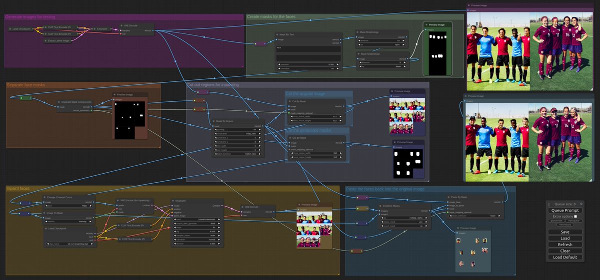 SongZi on Twitter: "👉BadCafeCode/masquerade-nodes-comfyui A powerful set of mask-related nodes ...