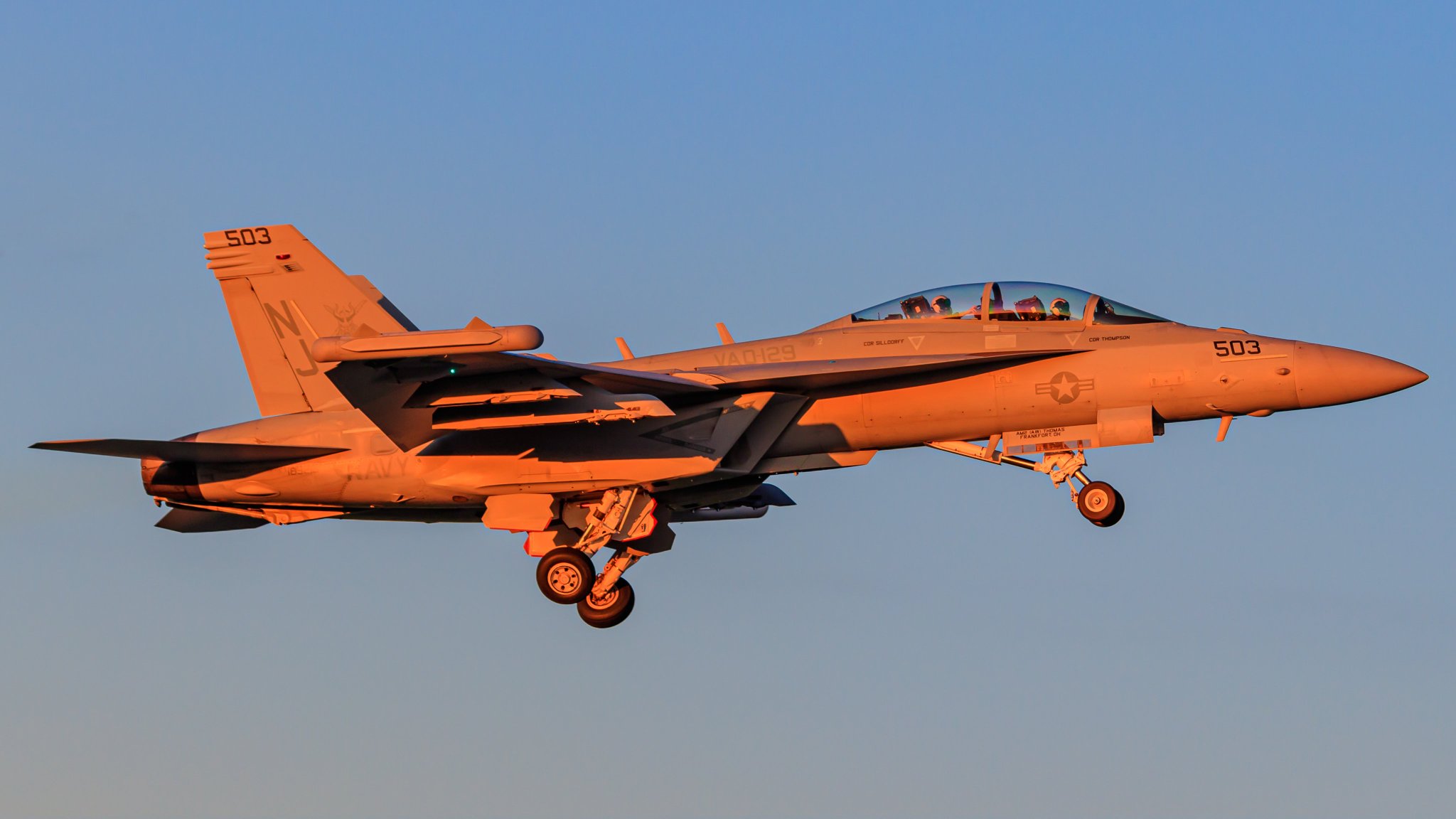 Hornet on Twitter: "2022.07.30 KOSH/OSH EA-18G Buno.169216 VAQ-129 NJ503 USN Growler Legacy Team ...