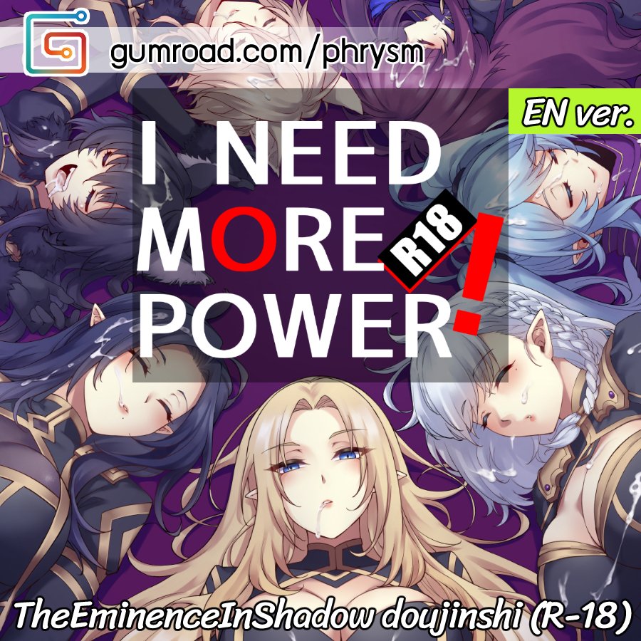 MIBRY☆ |C102(土)東ス60b on Twitter: "📌「I NEED MORE🔞POWER! 」💜🔥 📙EN - Gumroad https://t.co/1InsQwtcQG ...
