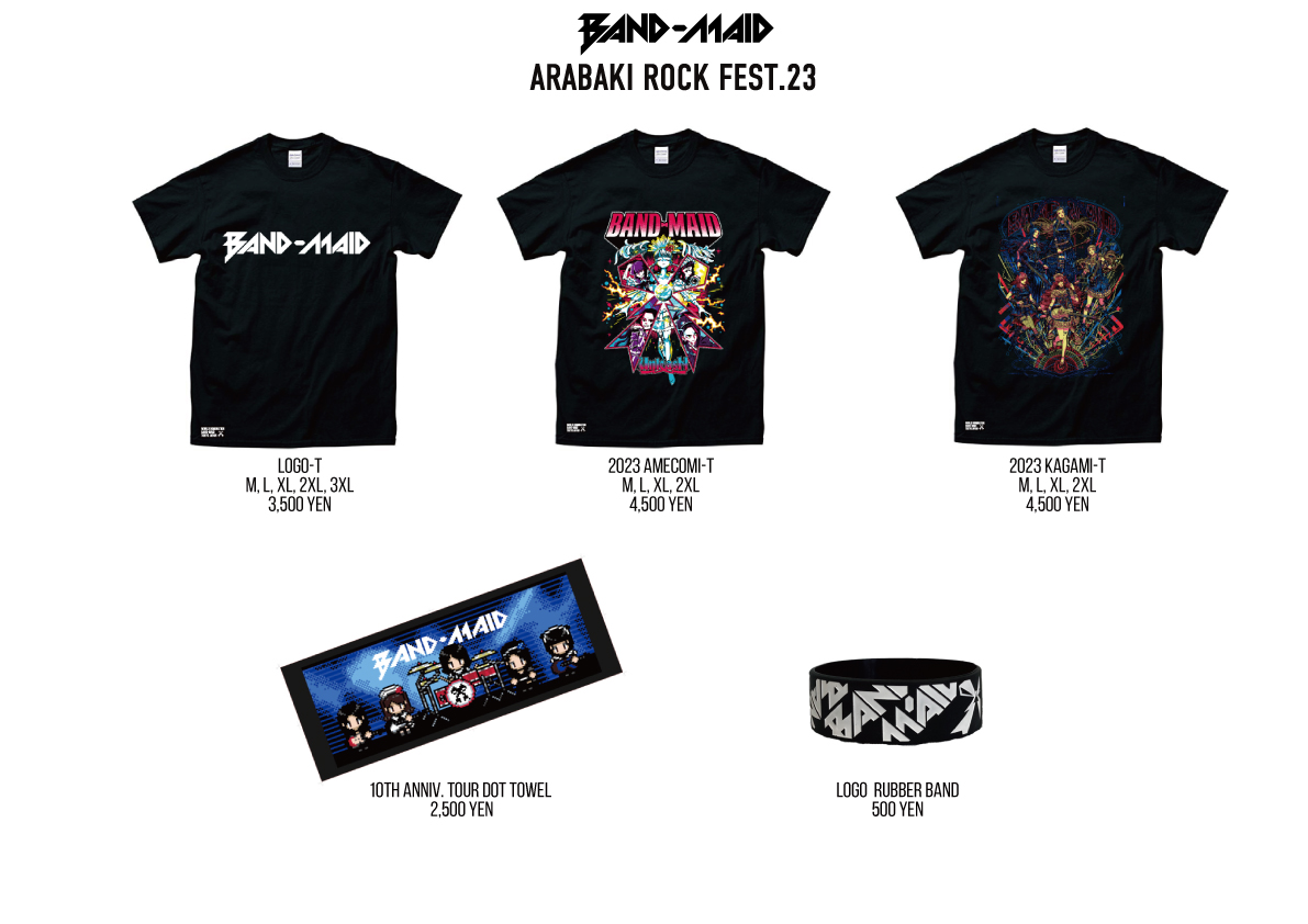 Björn Piske on Twitter: "RT @bandmaid: [ARABAKI ROCK FEST.23] BAND-MAIDは4/30(日)12:20～ HATAHATA ...