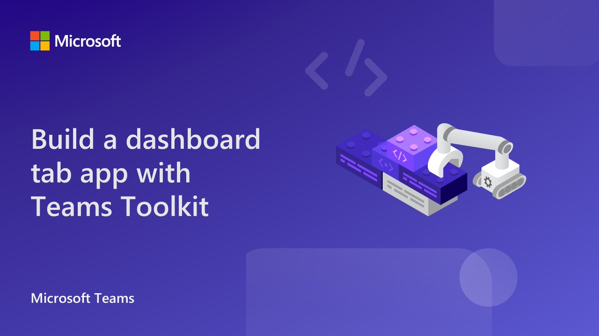 Microsoft 365 Developer on Twitter: "Create a rich customizable dashboard to visualize, track ...