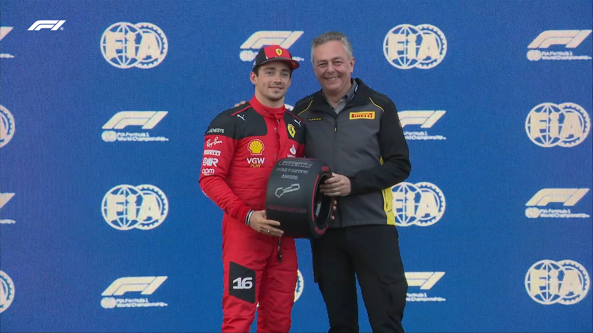 Formula 1 on Twitter: "Congratulations to Charles! 🥳 That's the Ferrari driver's first ...