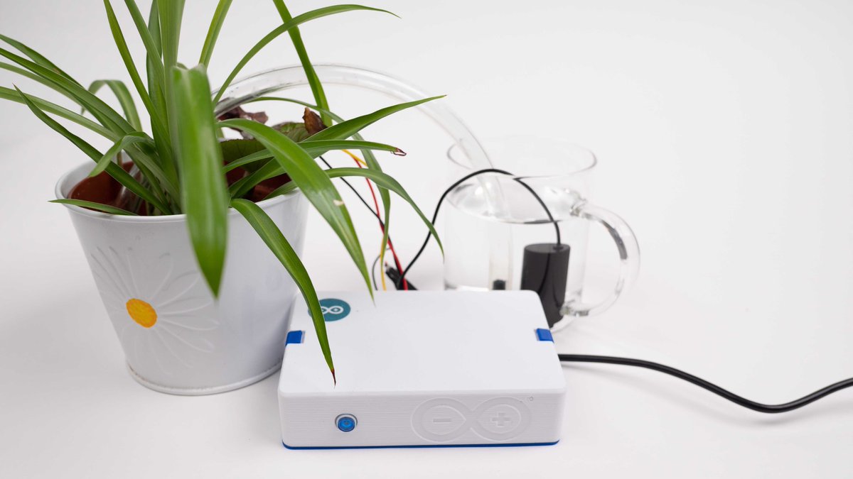 Arduino On Twitter Always Forget To Water Your Potted Plants This Nano Rp2040 Connect Powered