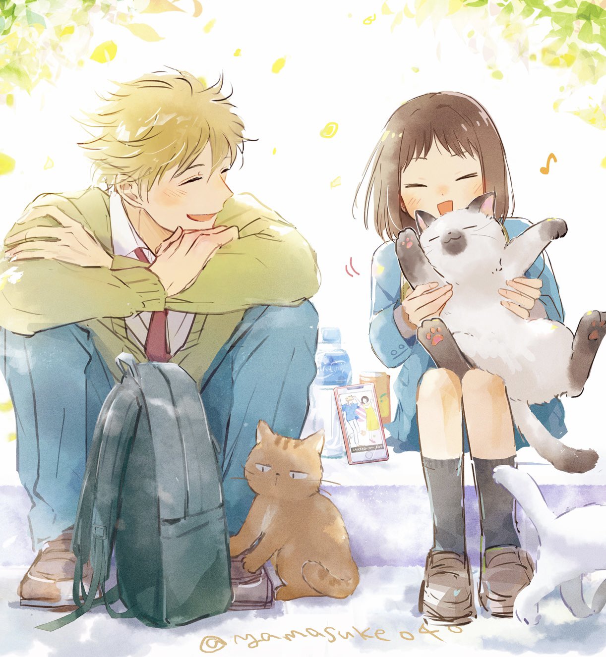 ymsk on Twitter: "skip and loafer ♪ 🫧🐈 https://t.co/8ixElJmOeb" / Twitter