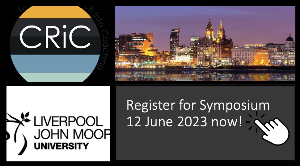 Cluster for Research into Coaching (CRiC) on Twitter: "Registration Now ...