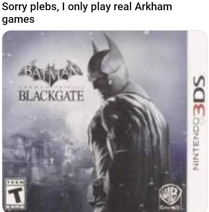 Batman Arkham Patient Memes