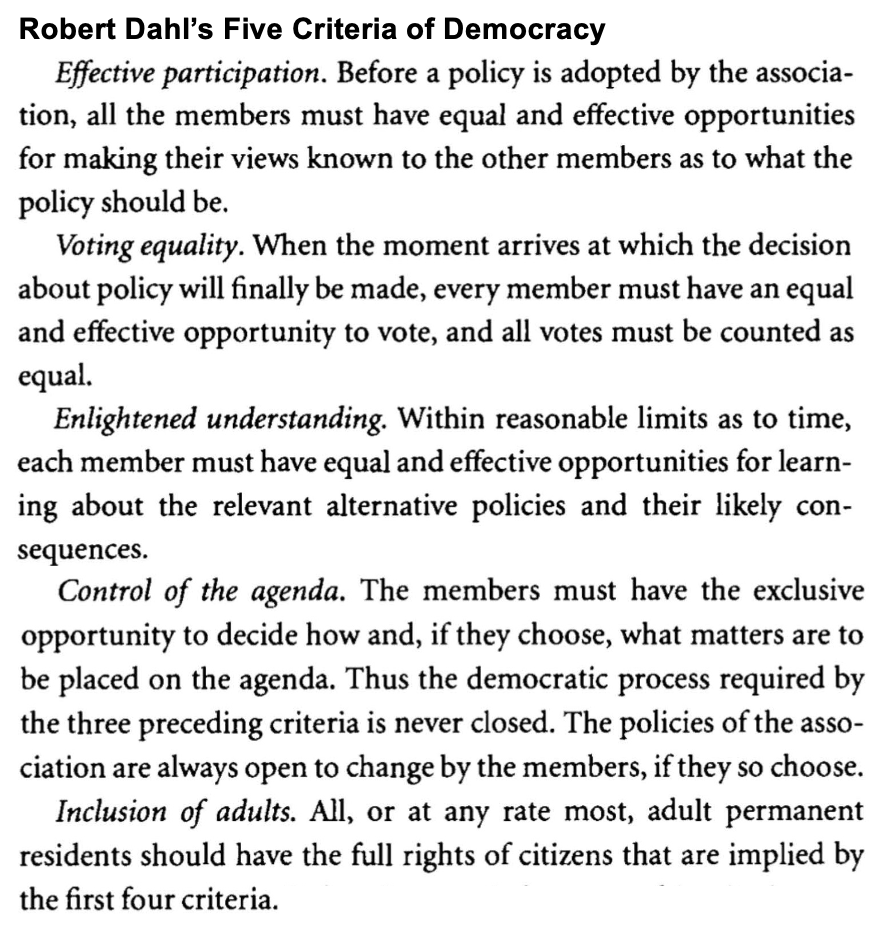 𝗥𝗼𝗯𝗲𝗿𝘁 𝗗𝗮𝗵𝗹 spent most of his career thinking about 𝗱𝗲𝗺𝗼𝗰𝗿𝗮𝗰𝘆. He ...