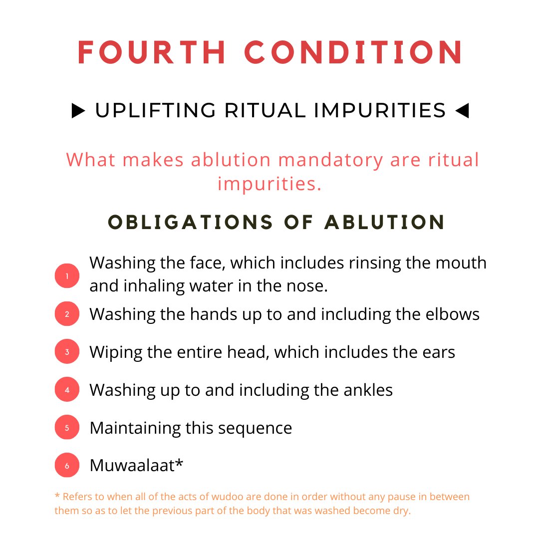 🧵 The Conditions, Pillars and Obligations of the prayer In the Hanbali ...