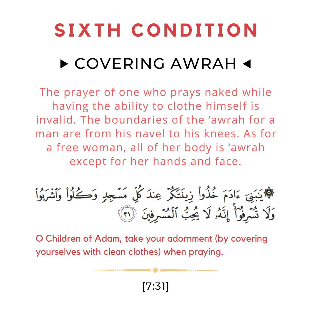 🧵 The Conditions, Pillars and Obligations of the prayer In the Hanbali ...