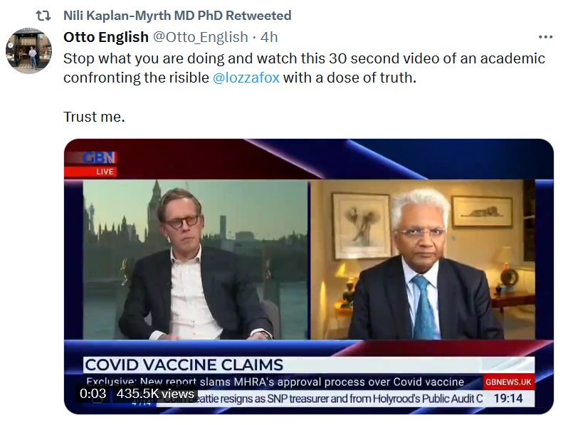 Professor Stephen Griffin of Independent Sage🍿 Part of the Effective ...