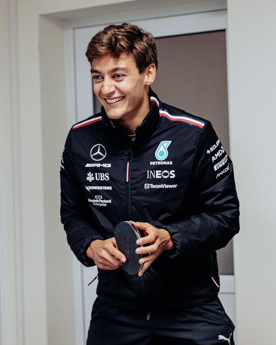 Mercedes-AMG PETRONAS F1 Team on Twitter: "Heard you wanted more ping-ping content? 🏓😆"