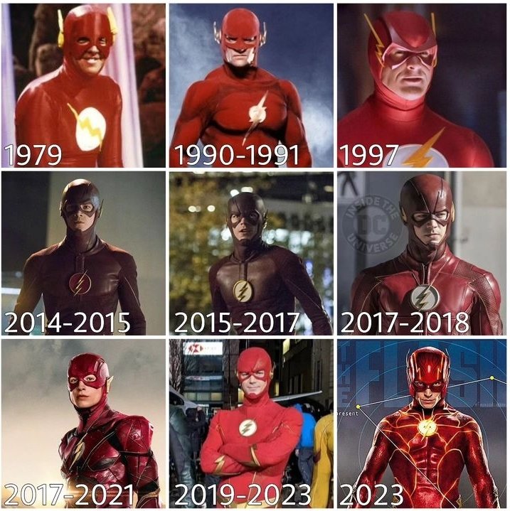 The Flash Evolution