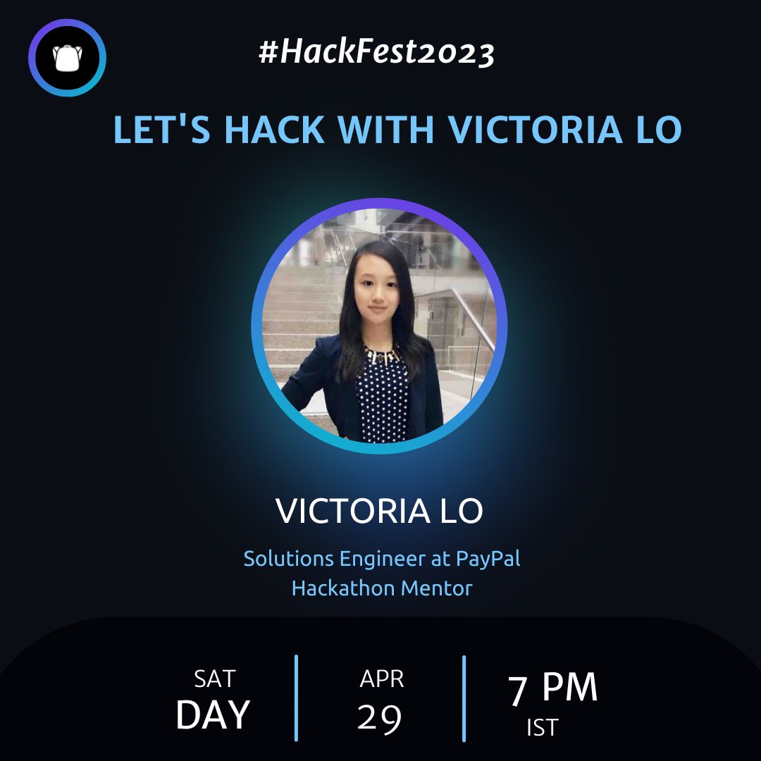 Showwcase on Twitter: "Hackfest is live 🎉 We're having a live mentor call with Victoria Lo (@lo ...