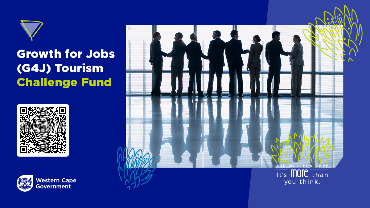 Western Cape Gov on Twitter: "📢 The Growth4Jobs Tourism Challenge Fund has launched. Register ...