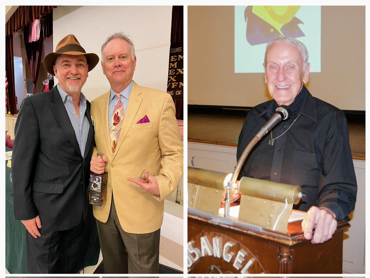 Phil Leirness on Twitter: "Posing on the left with me is the Czar of Noir Eddie Muller. On the ...