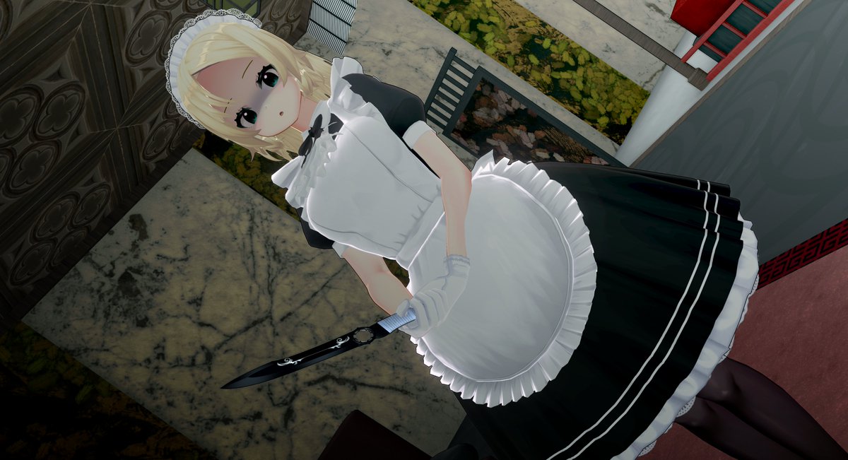 COM3D2版深夜のエディット60分一本勝負 on Twitter: "RT @Roroanda31: #cm3d版深夜の真剣エディット60分一本勝負 #COM3D2 お題： 「金髪 ナイフ ...