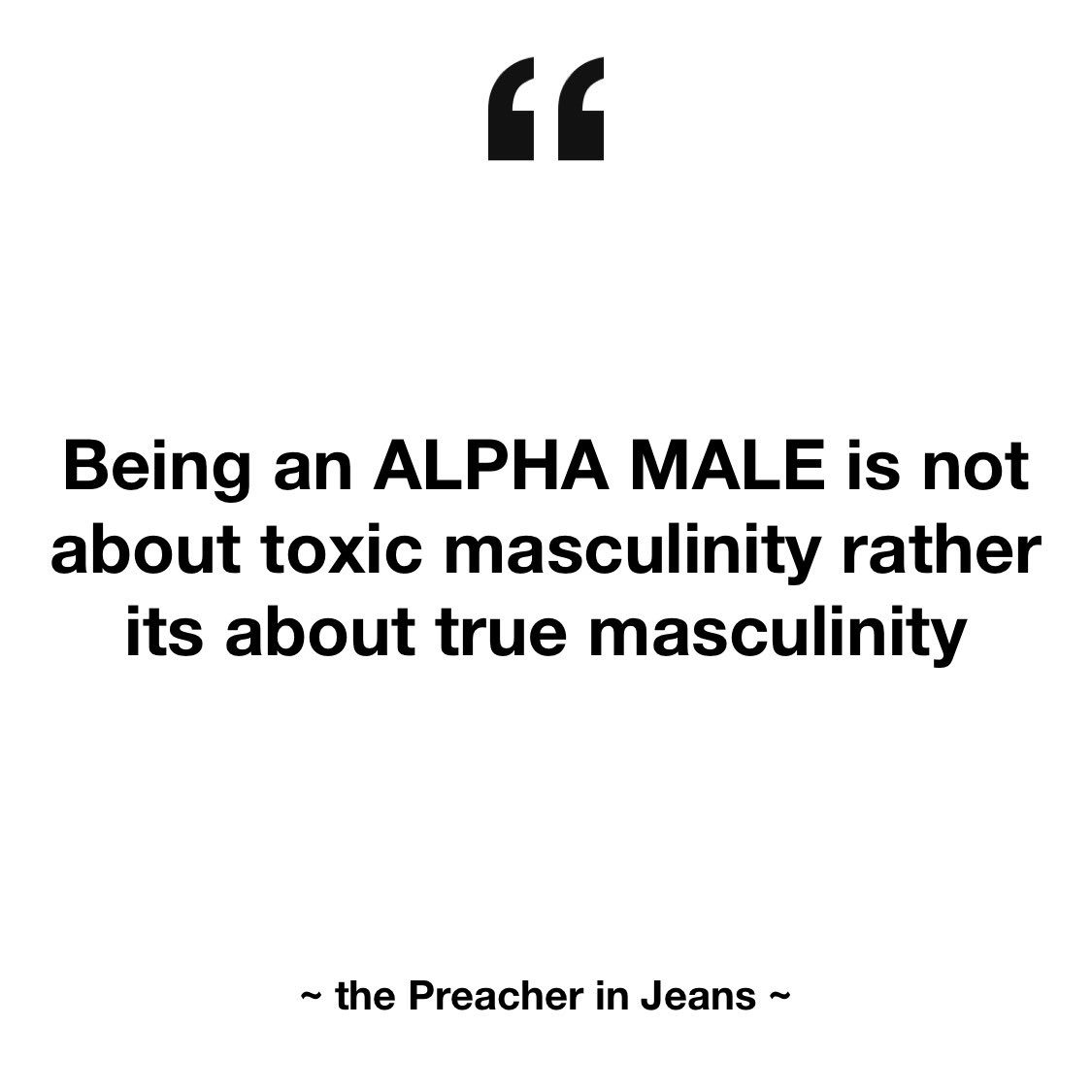 Gents‼️ A WISE WORD There is a difference between an ALPHA MAN and a ...