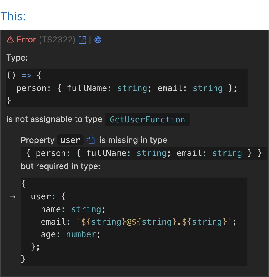 Viking on Twitter: "简单简历 http://easycv.cn 前后端都是 typescript 开发的， 一个大问题就是：有一些报错会非常 confusing。 后来我 ...