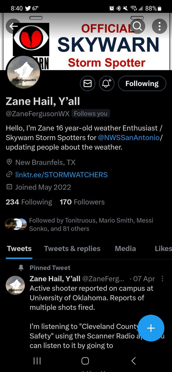 Weather Man Nick on Twitter: "@TheCountryVlog is now partnering with @ZaneFergusonWX come join ...