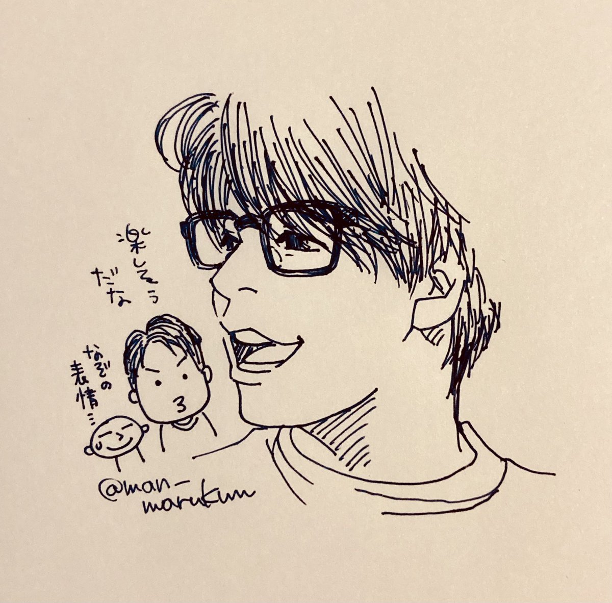 まる君 On Twitter 明日休みじゃないのに まだ寝てなくて それはきっとセブンライブ見たせいで なんからくがきばかりしてた でももう寝る‘、3ヽ
