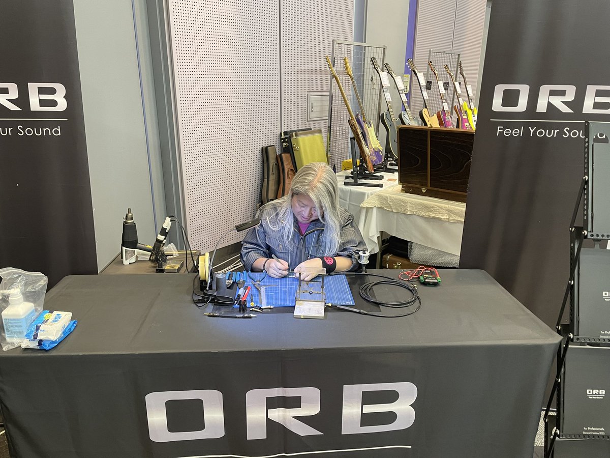 ORB official on Twitter: "本日はサウンドメッセin大阪2023 ATCホールにて出展しております！ 今回お披露目のベースアンプやマイクやケーブル、ヘッドフォンアンプ ...