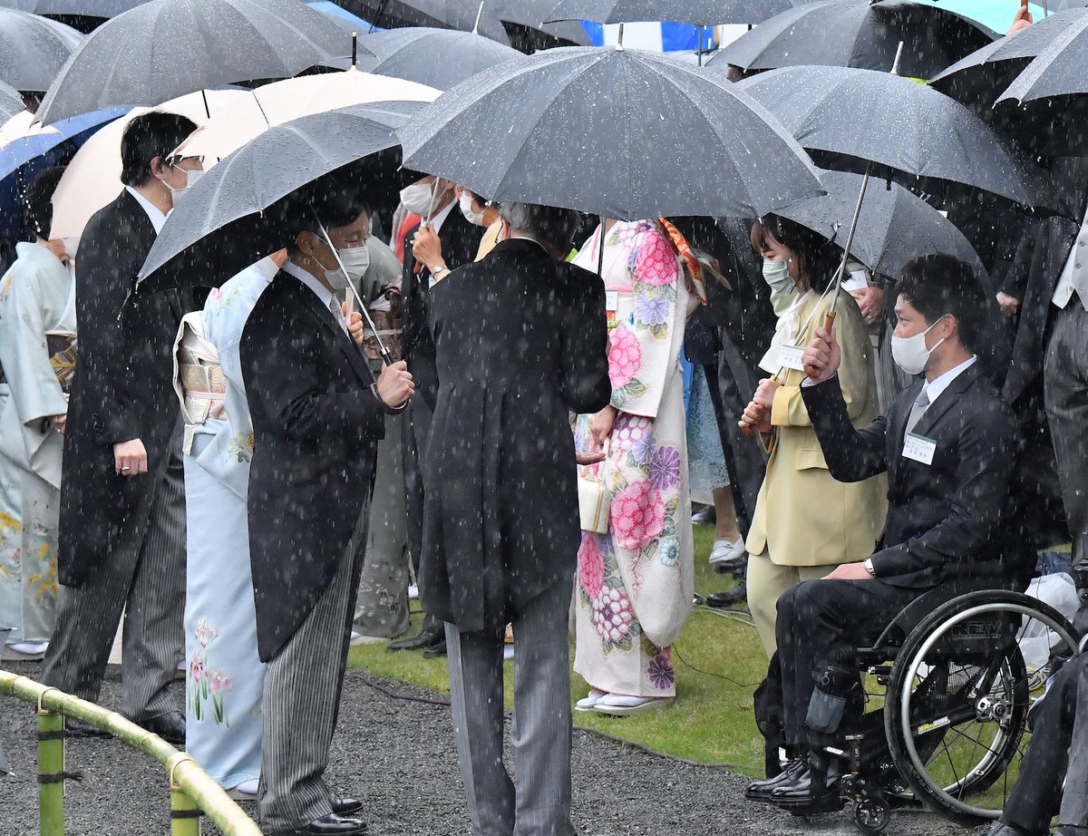 Prisma 😷 on Twitter: "May 11: Emperor Naruhito, Empress Masako and Imperial family members ...