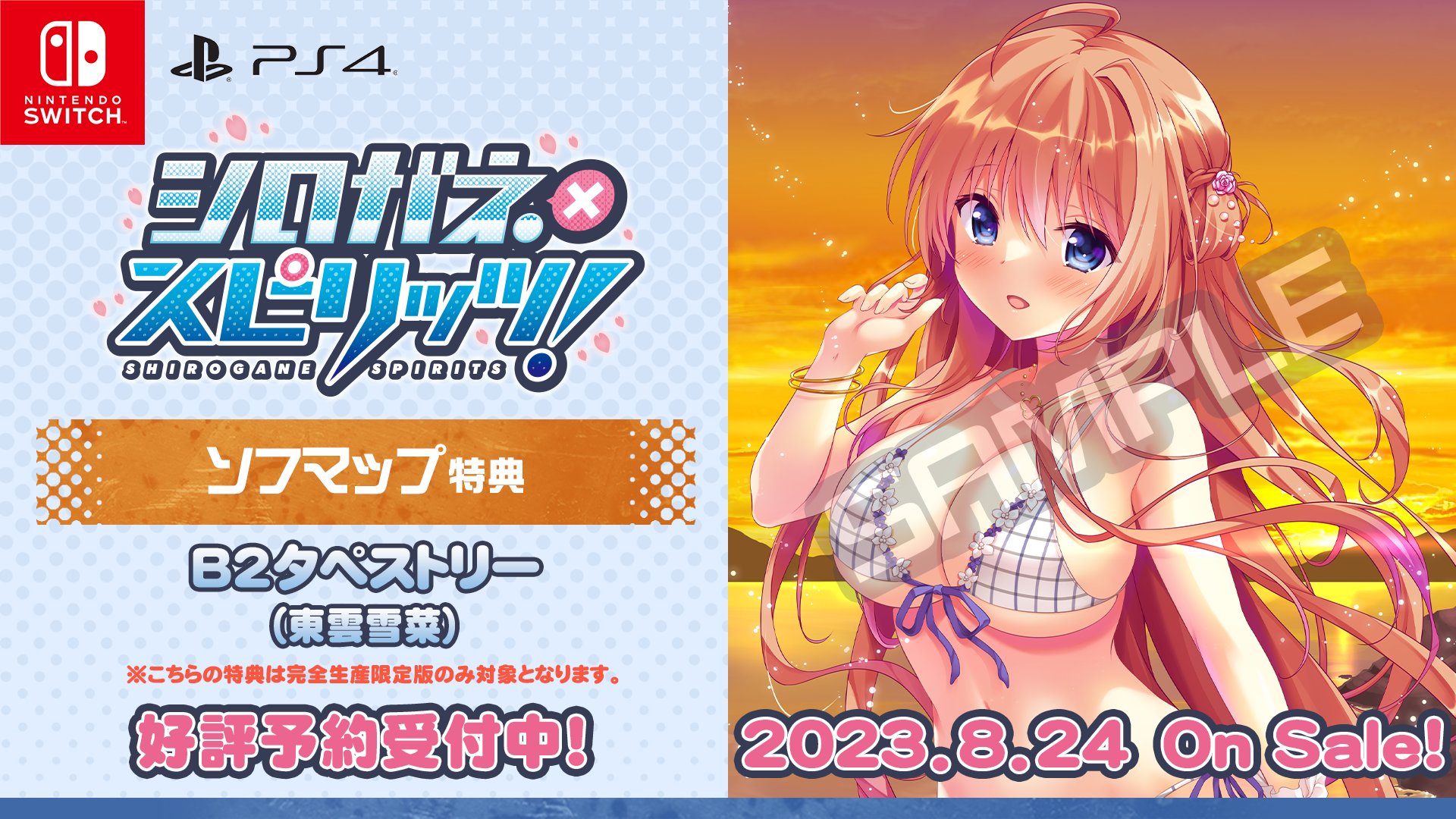 ENTERGRAM / エンターグラム on Twitter: "⚔店舗特典②⚔ 8月24日(木)発売📅 PlayStation®4 / Nintendo Switch™ 「シロガネ× ...