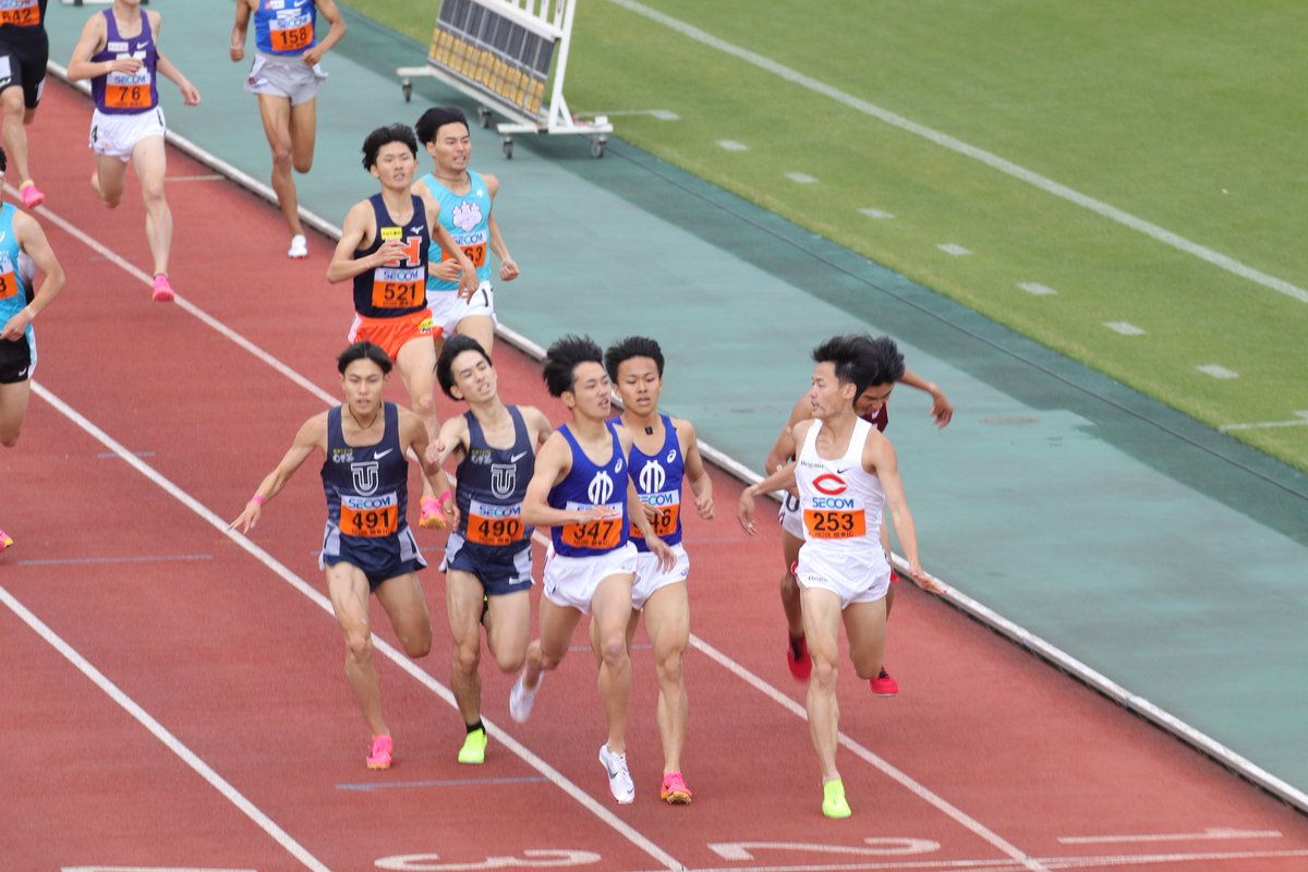 長距離駅伝情報局-青春のすべて- on Twitter: "【関東インカレ】1500m 1部 予選2組 1着 後田築(順天堂)3:56.40 2着 中野倫希(中央)3:56.47 3着 大野聖 ...