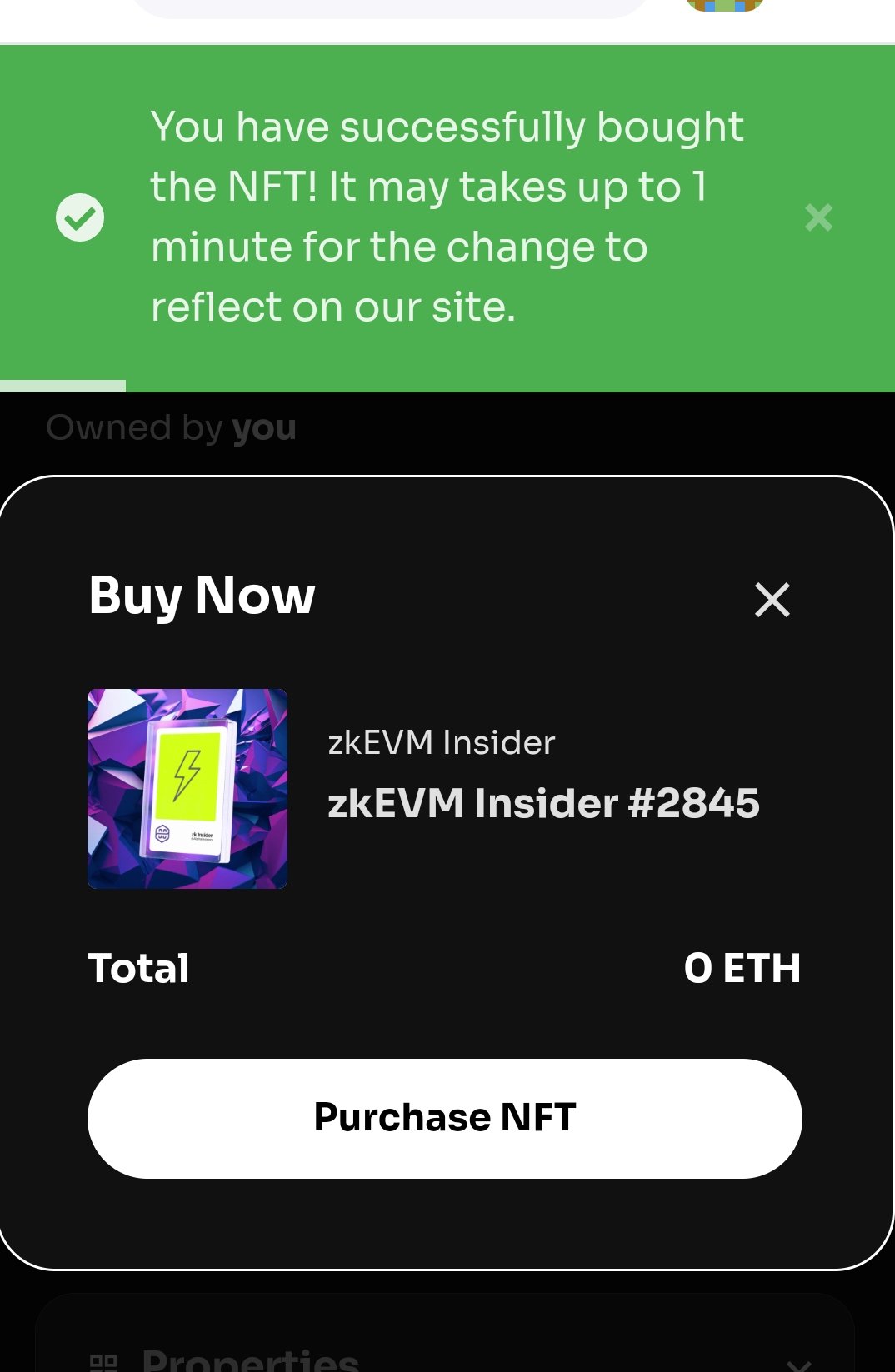 ⚡techryper 🧭🛡️🛸 on Twitter: "#Polygon #zkEVM de airdrop 🎉 onaylanmış bende bir zkEVM insider NFT ...