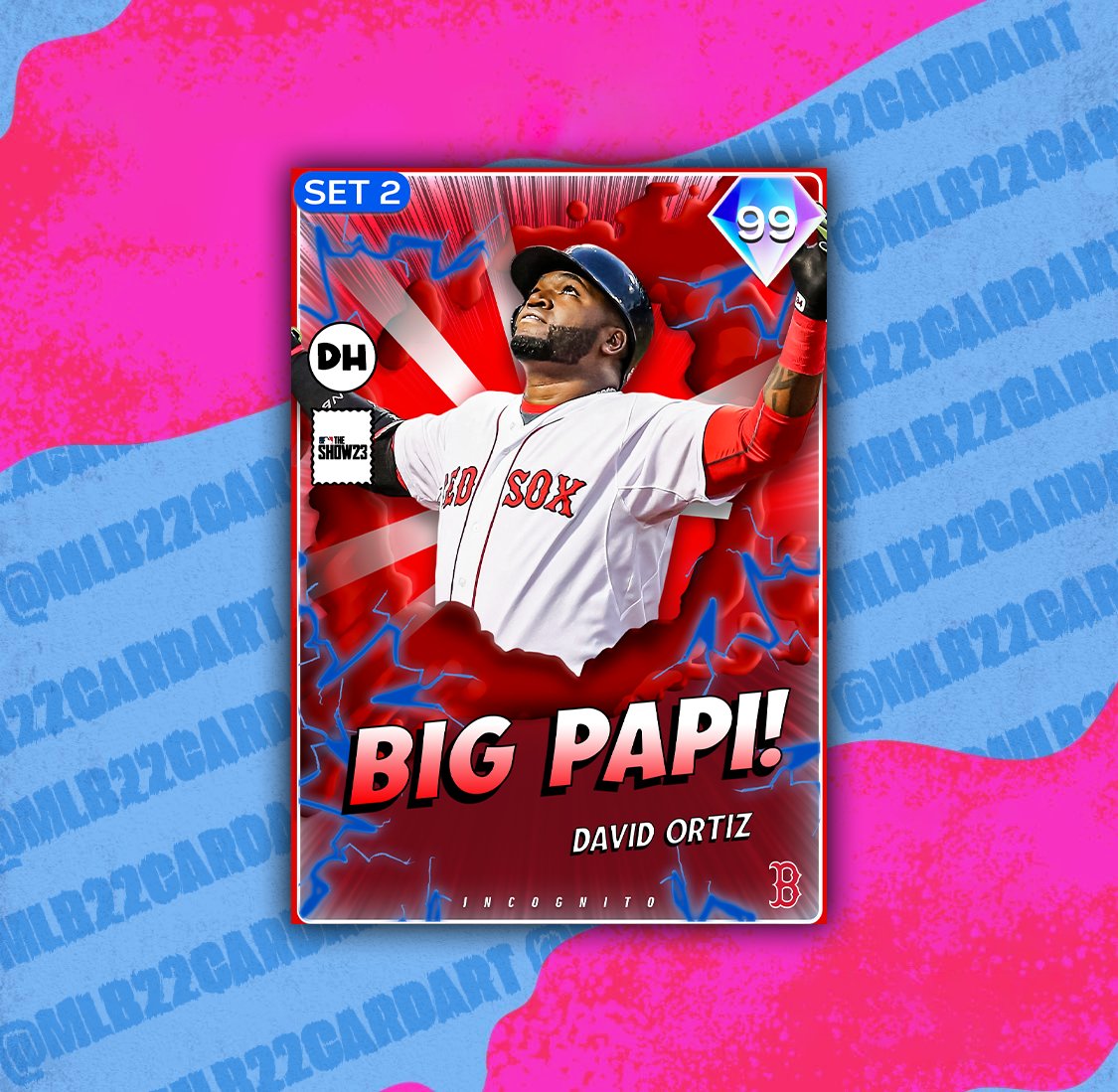 MLB The Show 23 Card Art on Twitter: "New card series came out so I gotta make one with my ...